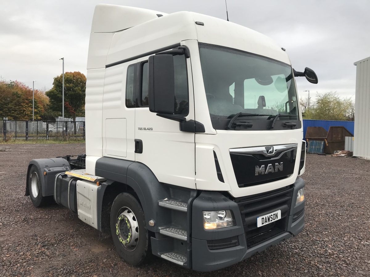 MAN TGS 420 LX 4x2 tractor unit - various available - Dawsondirect