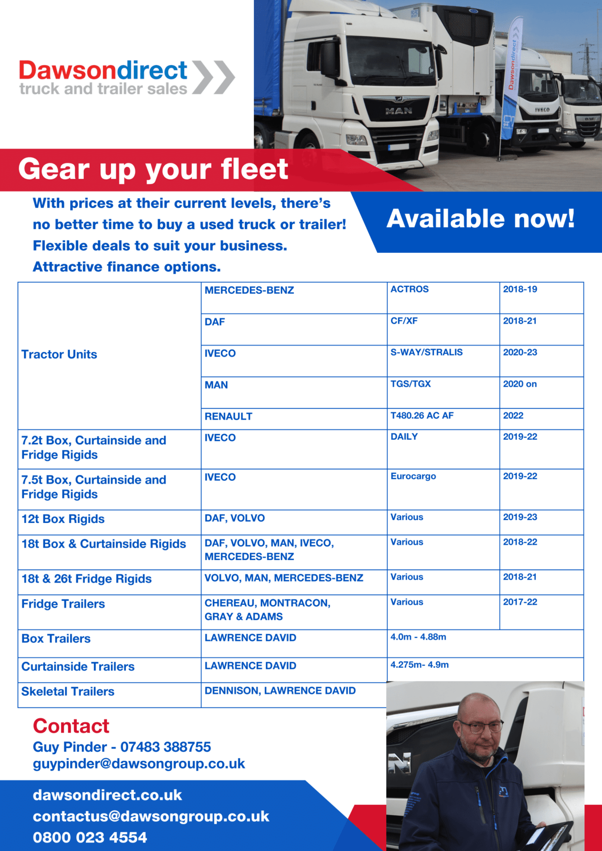 Gear up your fleet - Dawsondirect